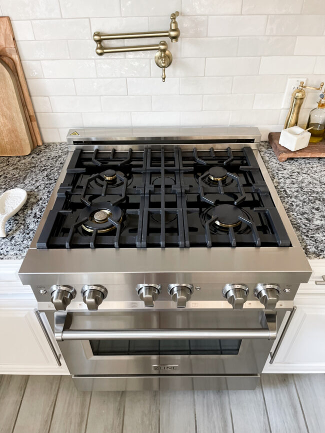 Our ZLINE Gas Range. | Amanda Fontenot - the Blog