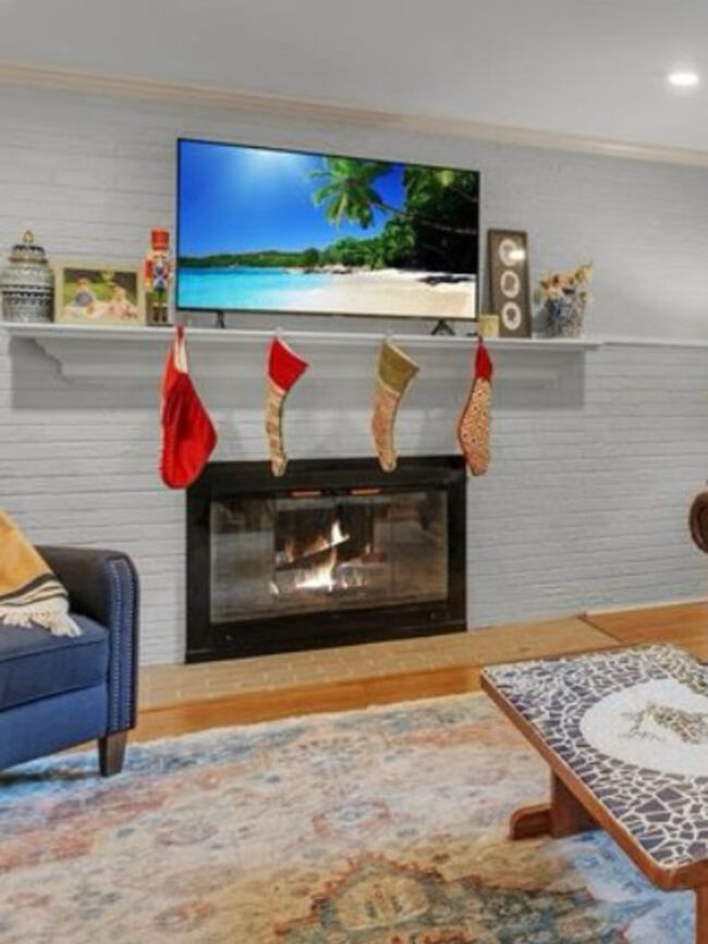 DIY Fireplace Transformation Using Venetian Plaster and Overgrouted ...